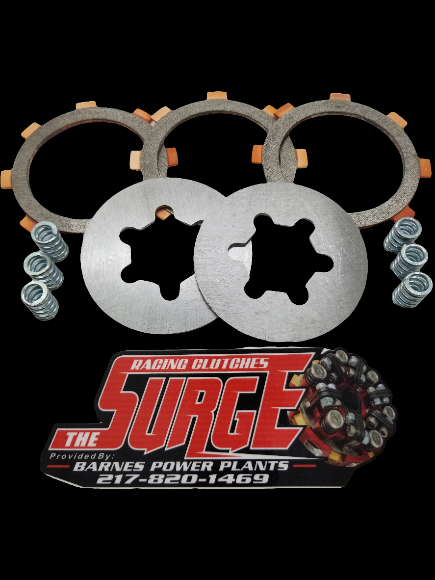 Surge Clutch Rebuild Kit -3 Disc - (Select Spring Color) – clutchbarn.com