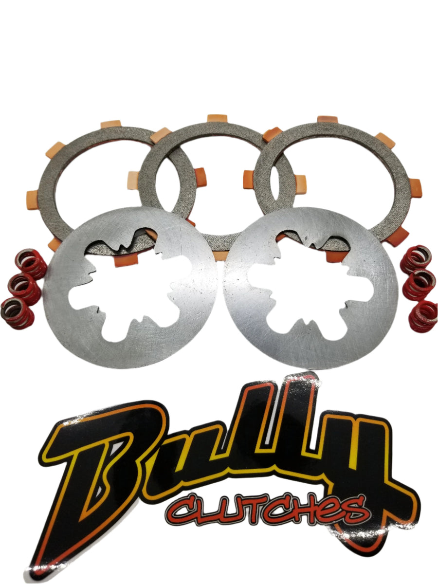 Bully Clutch Rebuild Kit - 3 Disc - (Select Spring Color) – clutchbarn.com